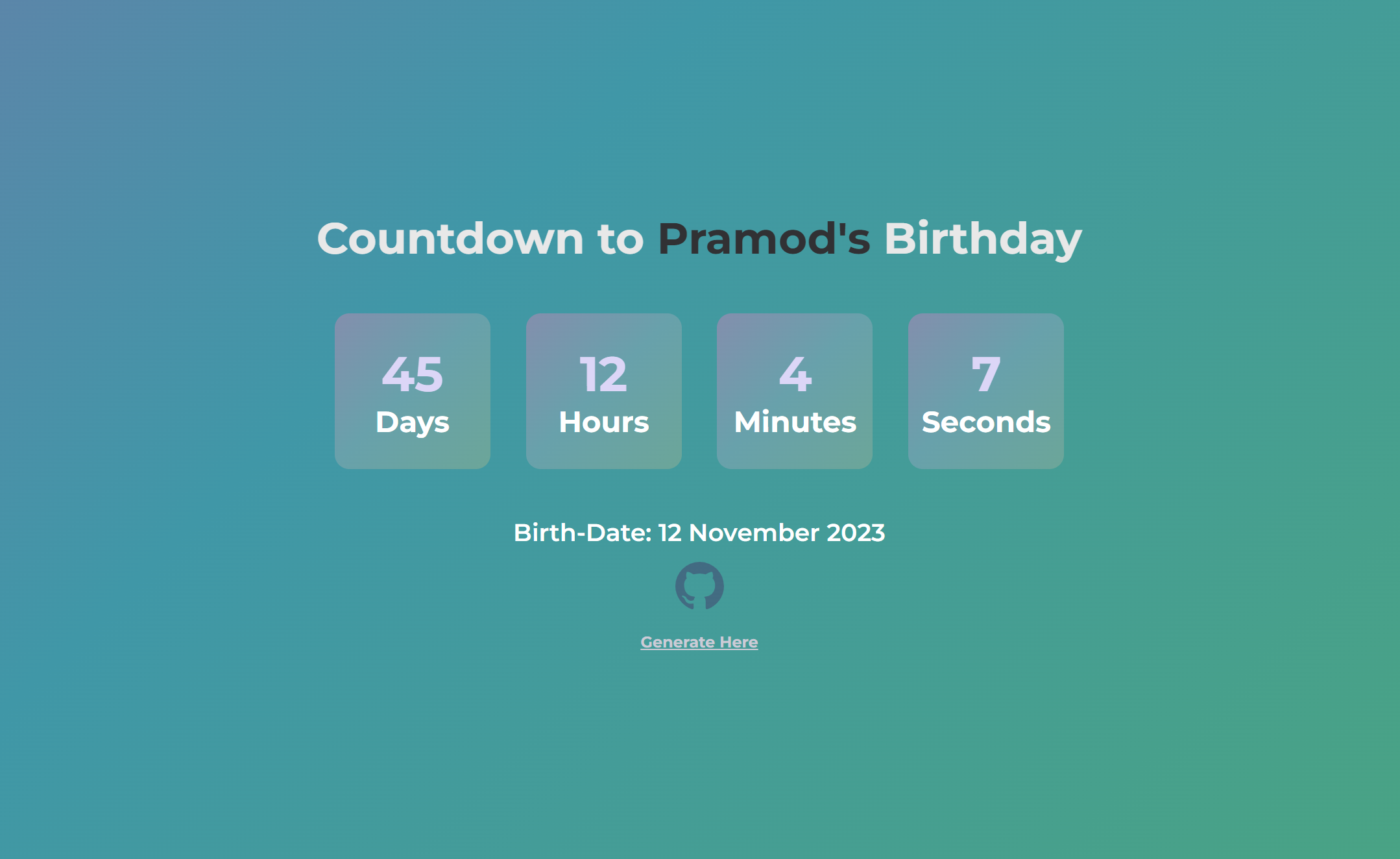 Pramod Tejra - Portfolio Website